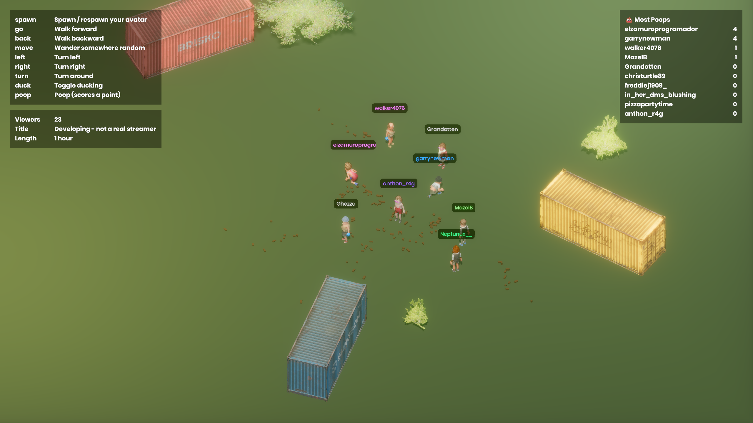 Twitch Poop - s&box Explorer